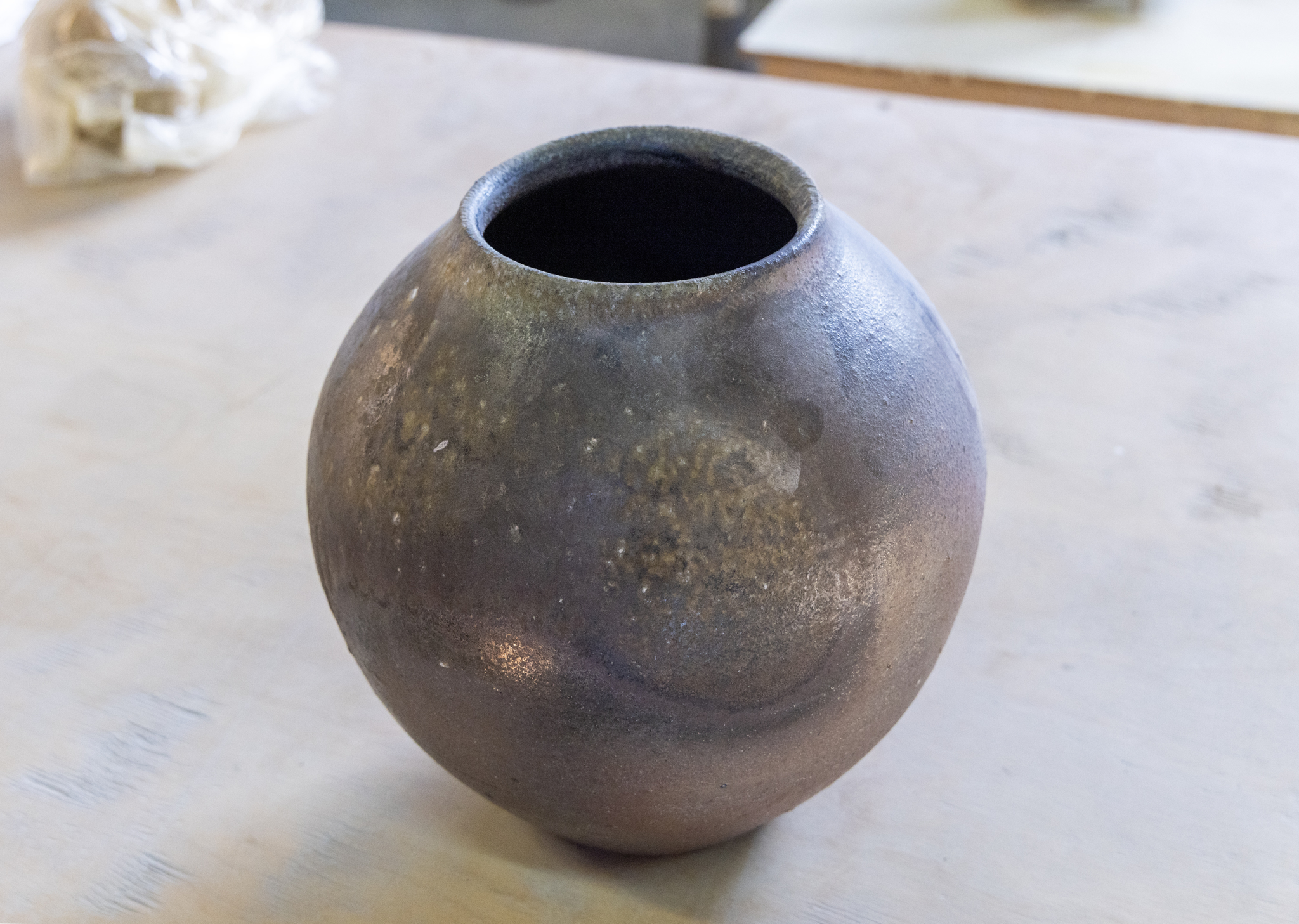 The ultimate drinking cup. Echizen ware potter Tatsuhito Iwama ...