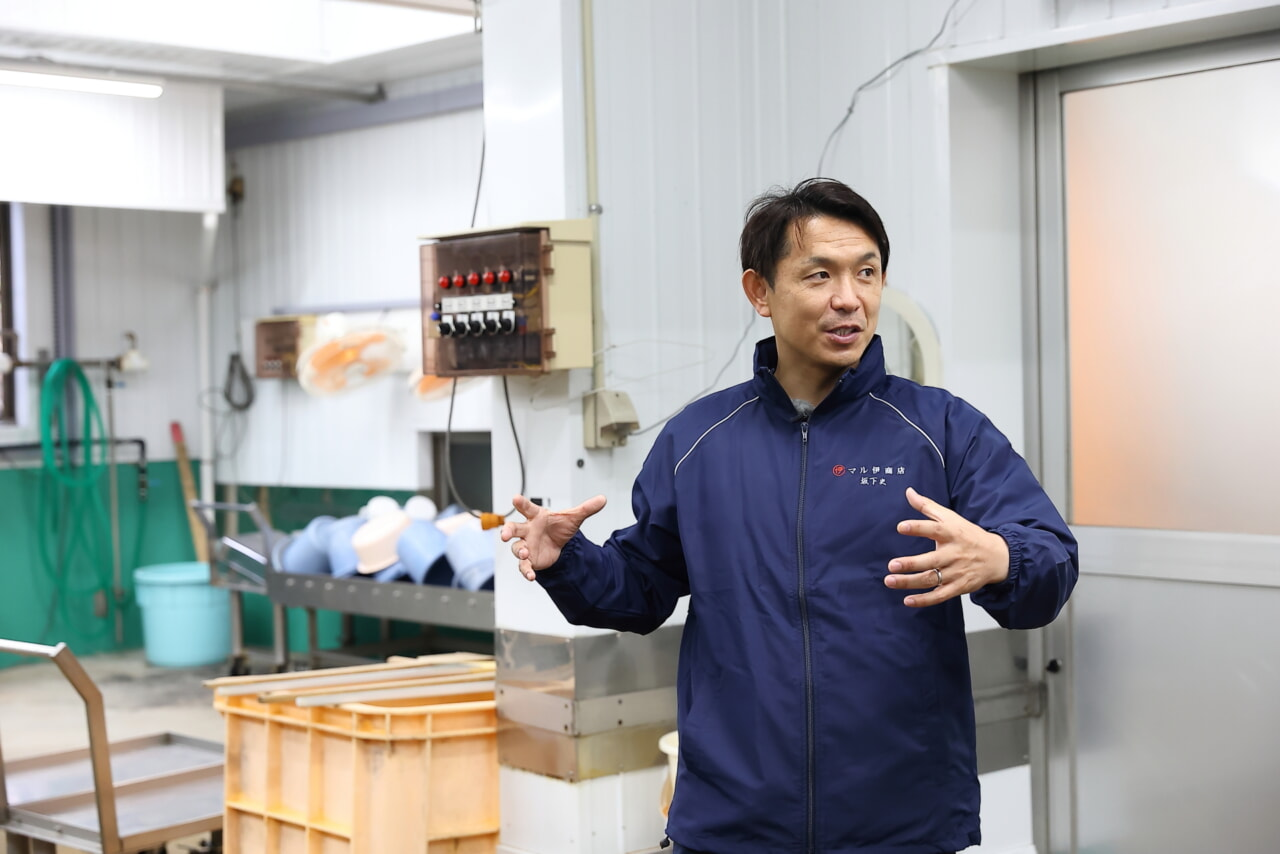 Marui-Shouten, the creator of “fresh-cooked shirasu” that locks in the ...