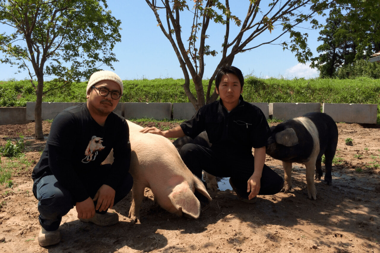 The only farm in Japan that raises pigs of a rare breed Fukudome Small ...
